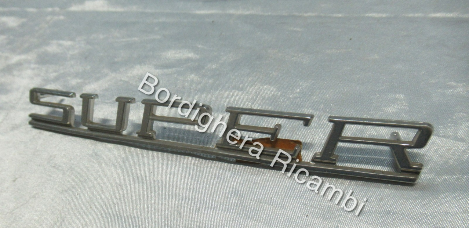 SCRITTA SIGLA CITROEN SUPER POSTERIORE NUOVA ORIGINALE CITROEN EPOCA ...