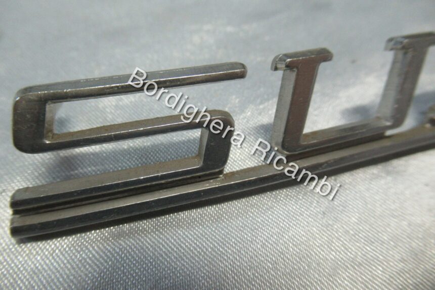 SCRITTA SIGLA CITROEN SUPER POSTERIORE NUOVA ORIGINALE CITROEN EPOCA ...